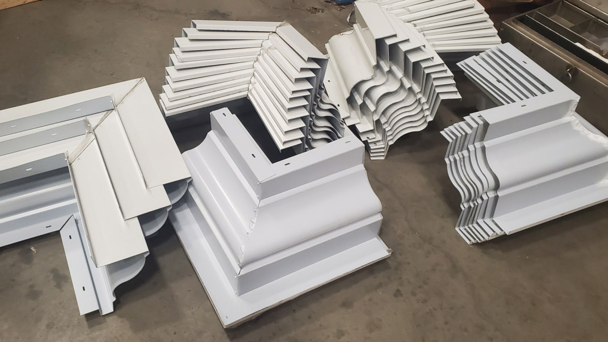 Metal Cornice - Copper, Aluminum, Steel, Zinc - Custom