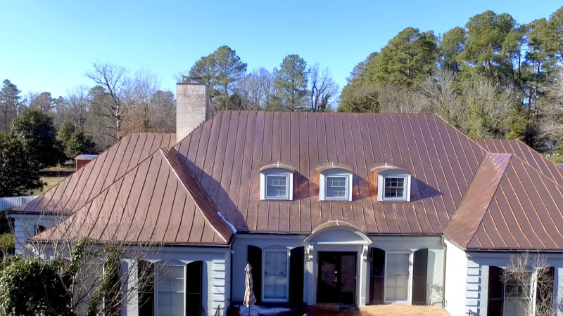 Metal Roof Panels & Flat Lock - Copper, Aluminum, Steel